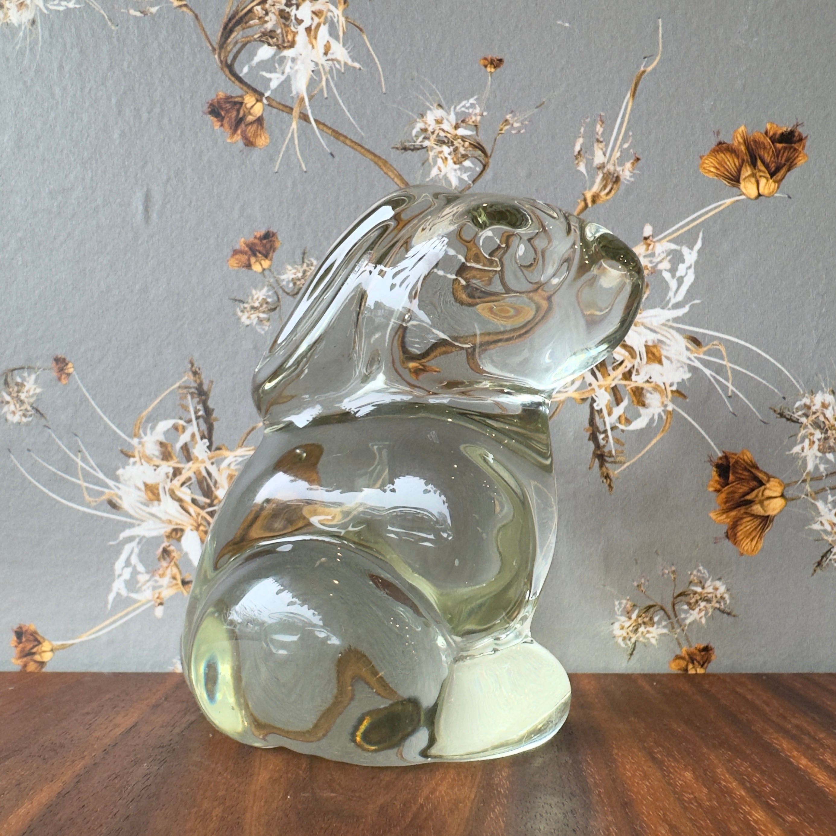 Vintage Standing Glass Bunny – Good Together House